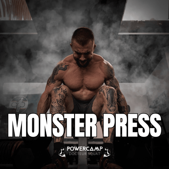MONSTER PRESS - Programme renforcement épaules hypertrophie – POWERCAMP33